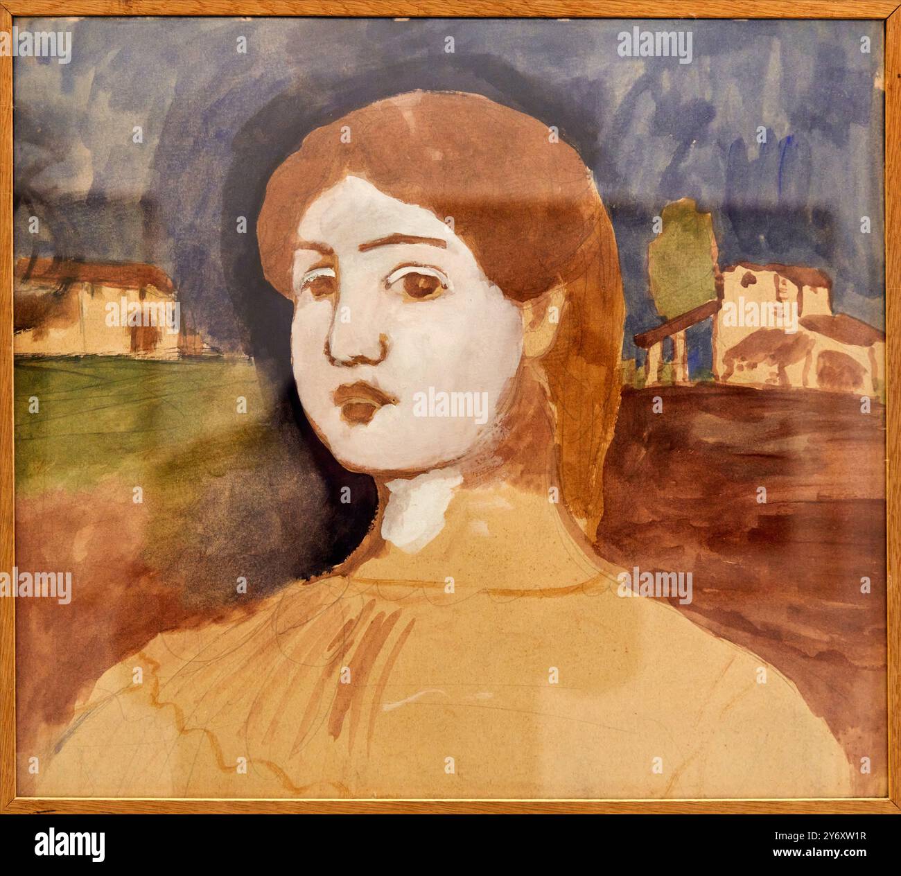 Jeune fille au paysage hi-res stock photography and images - Alamy