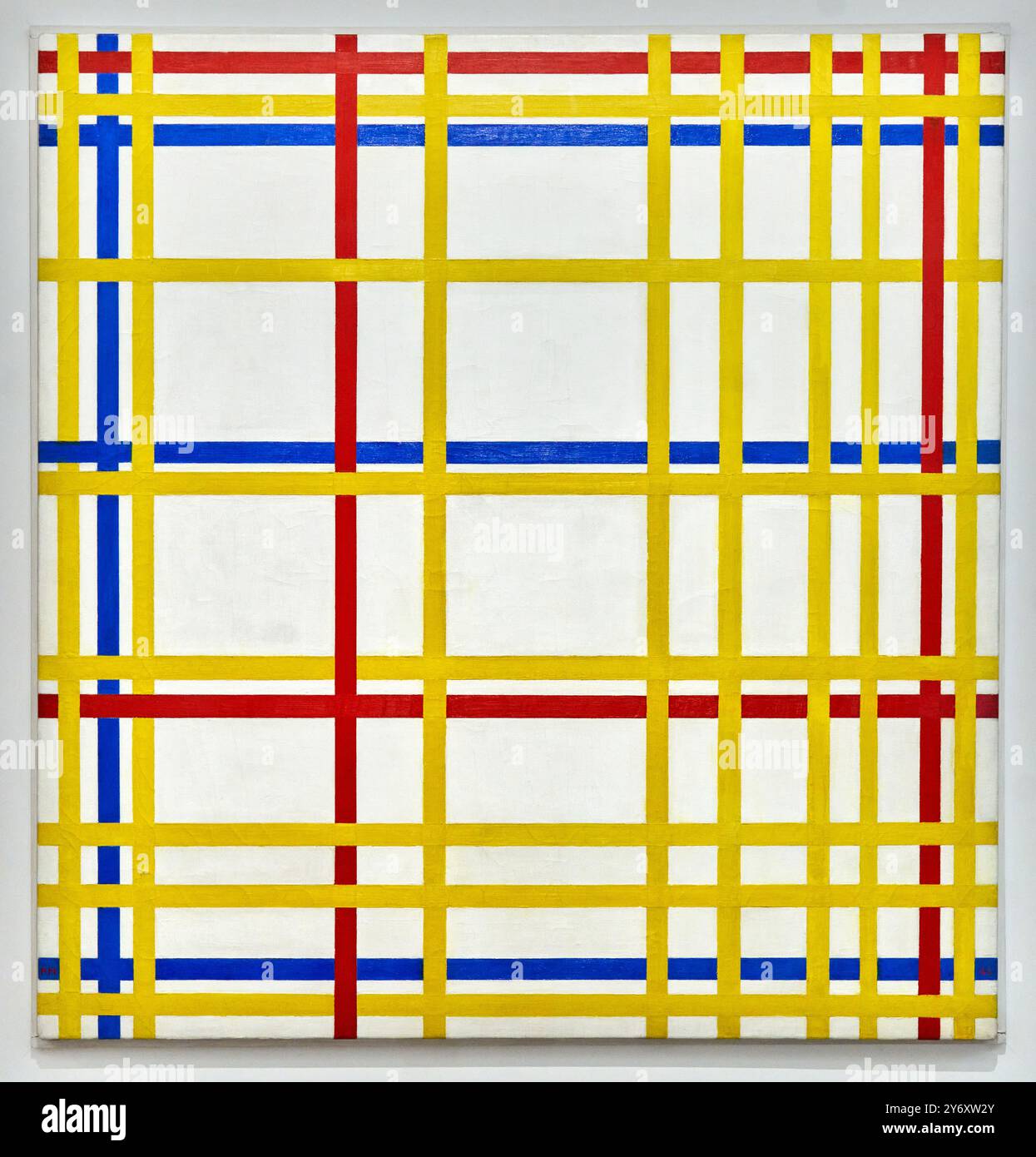 New York City, 1942, Piet Mondrian, 1872, Amersfoort (Pays-Bas) - 1944 ...