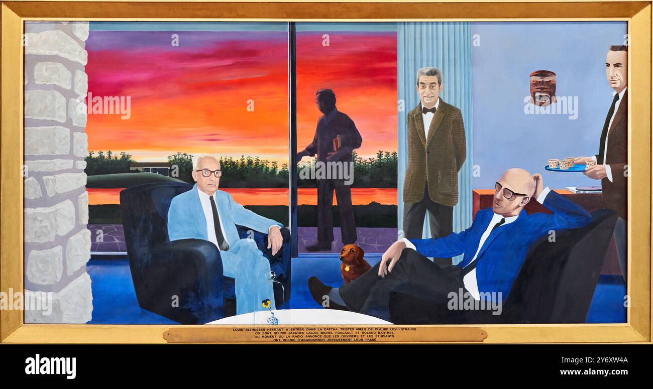 La Datcha ou Louis Althusser hésitant à entrer dans la datcha Tristes ...