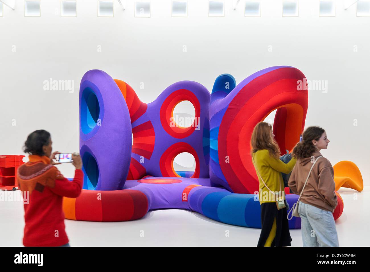 Siège Living Sculpture, 1970-1971, Verner Panton, 1926, Gamtofte ...