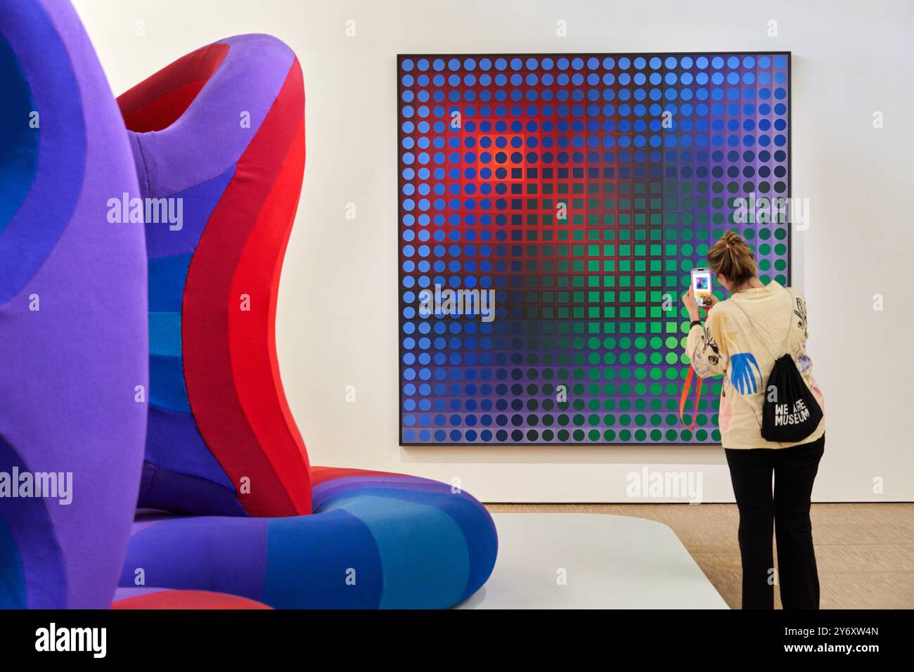 Vasarely pompidou hi-res stock photography and images - Alamy