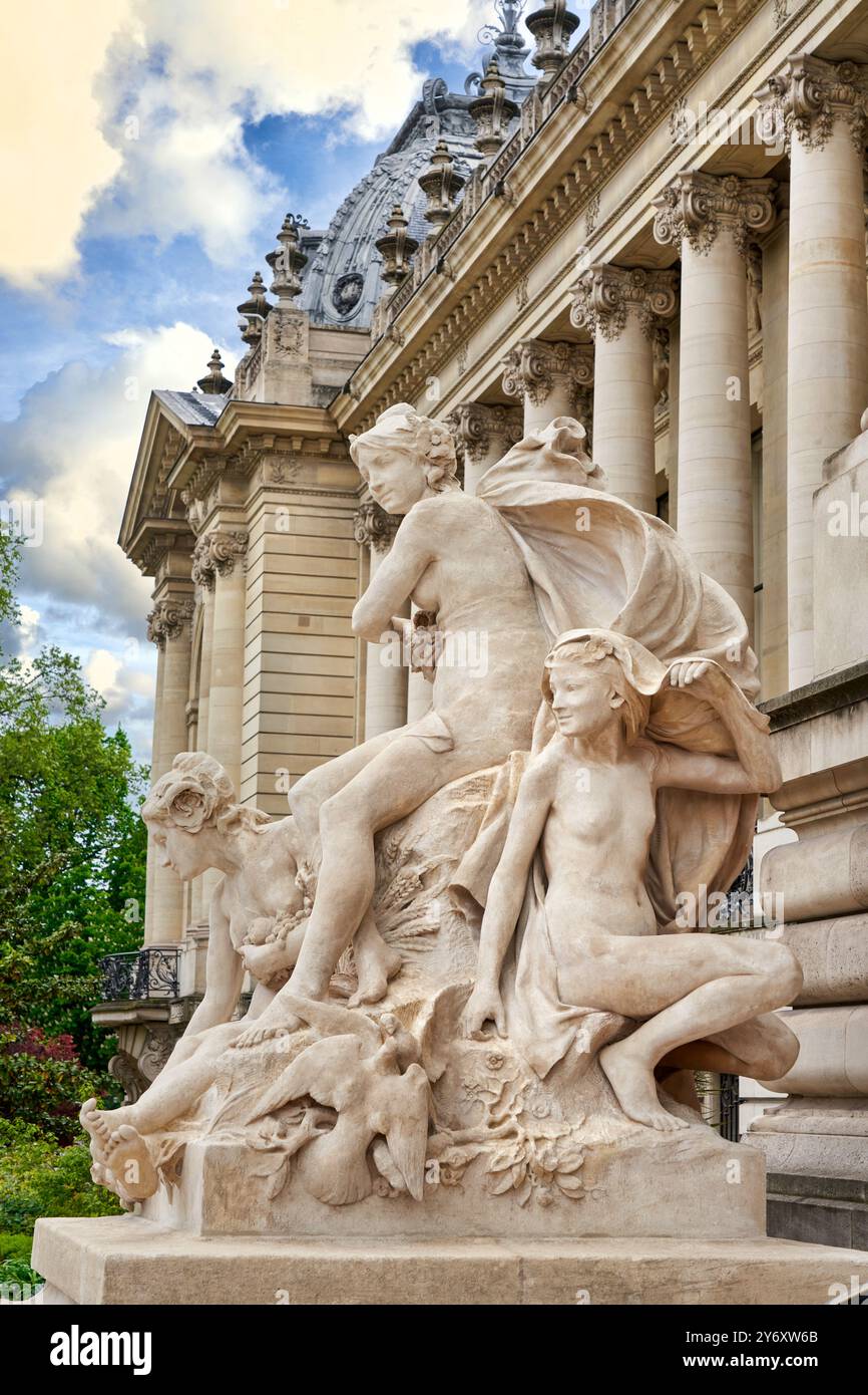 The Four Seasons - Les Quatre saisons, 1900, Louis Joseph Convers (1860 ...