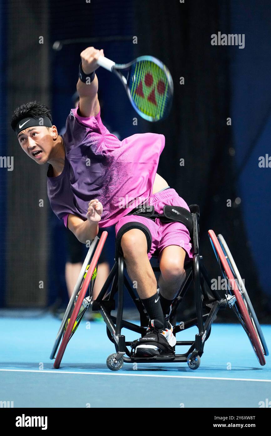 Tokyo, Japan. 27th Oct, 2024. Tokito Oda (JPN) Tennis : Kinoshita Group ...