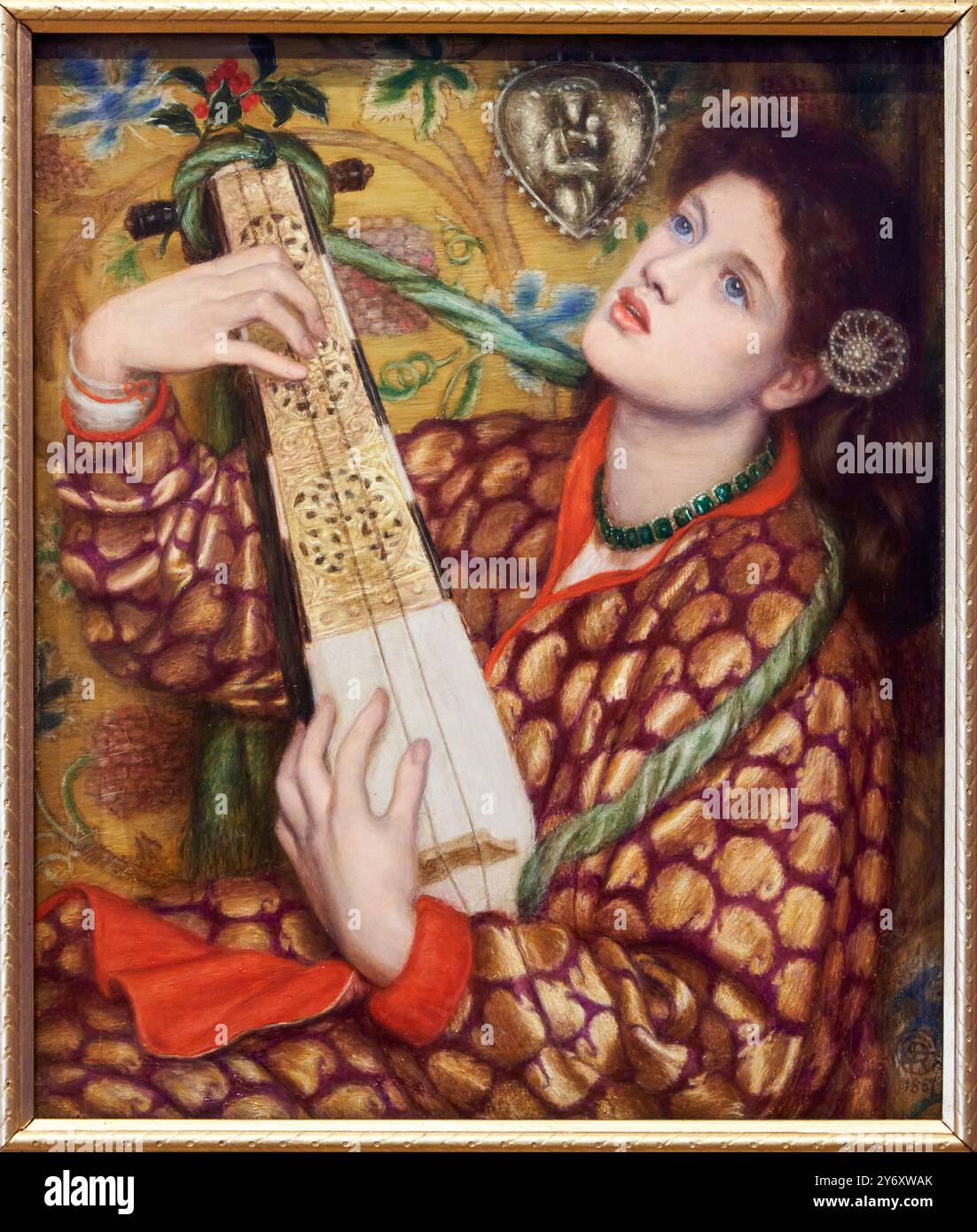 A Christmas Carol, 1867, Dante Gabriel Rossetti (1828-1882), Petit ...