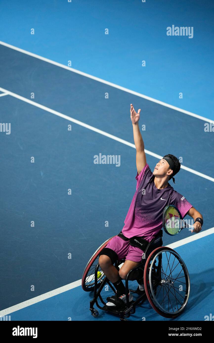 Tokyo, Japan. 27th Oct, 2024. Tokito Oda (JPN) Tennis : Kinoshita Group ...