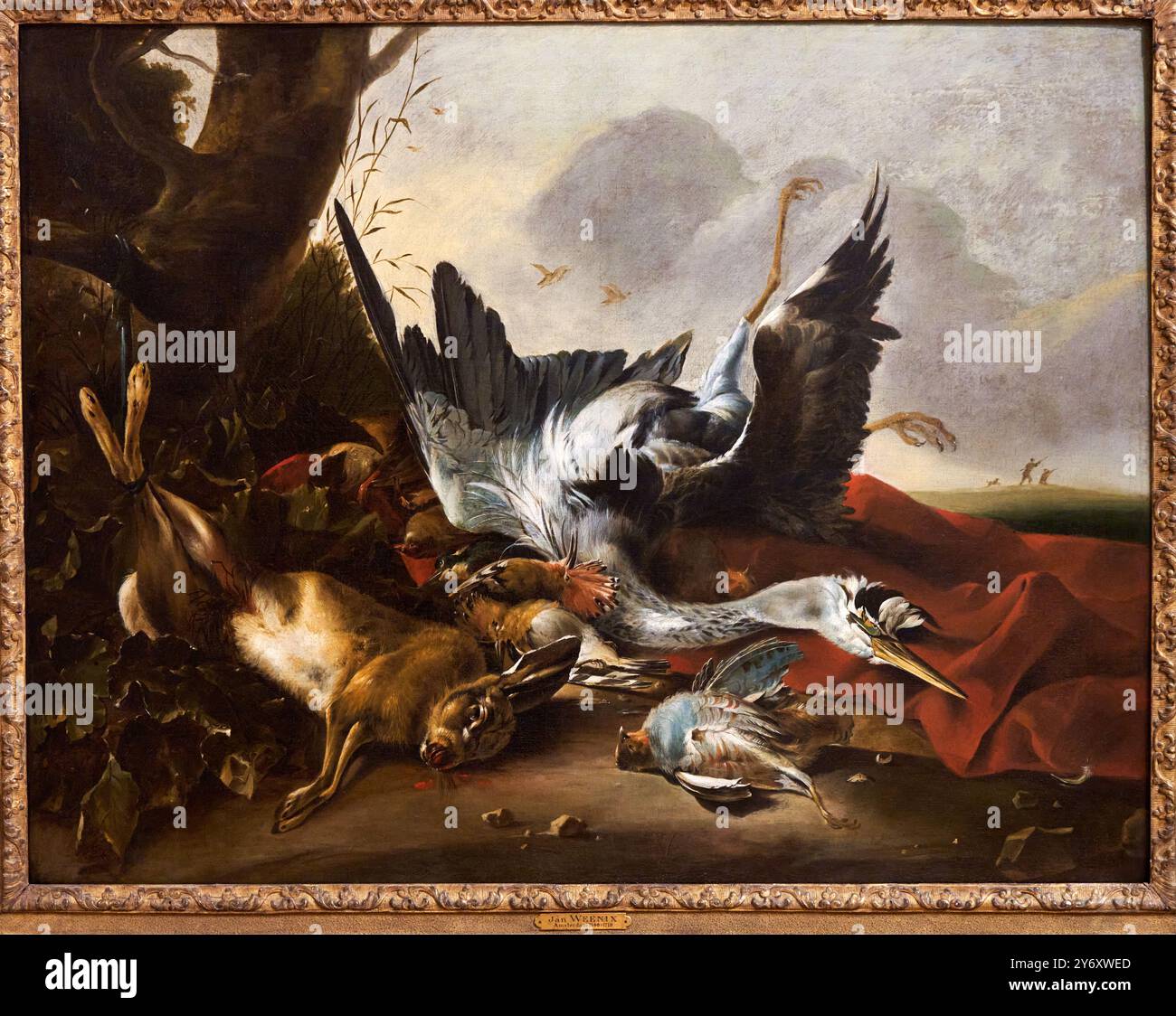 Étalage de gibier mort, 17th century, Huile sur toile, Jan-Baptist ...