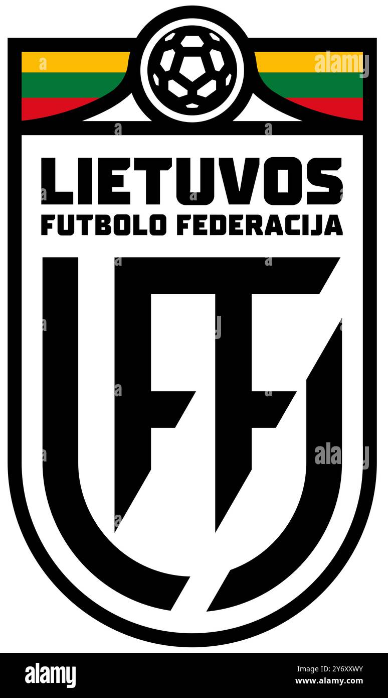 Lithuanian Football Federation logo Stock Photo - Alamy