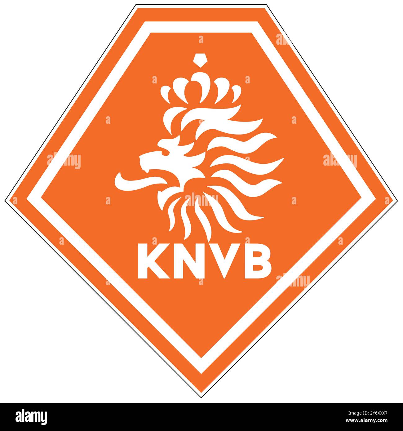 Royal dutch football logo hi-res stock photography and images - Alamy