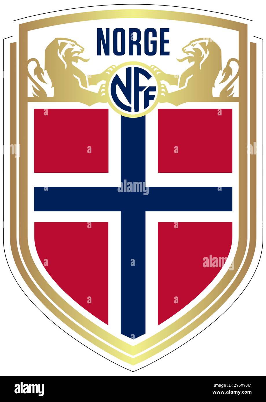Norway national football team logo Stock Photo - Alamy