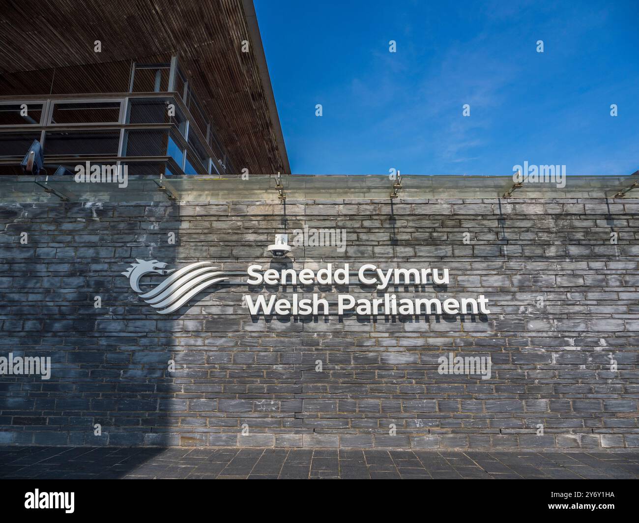 The Senedd, Welsh Parliament, Cardiff Bay, Cardiff, Wales, UK, GB Stock ...