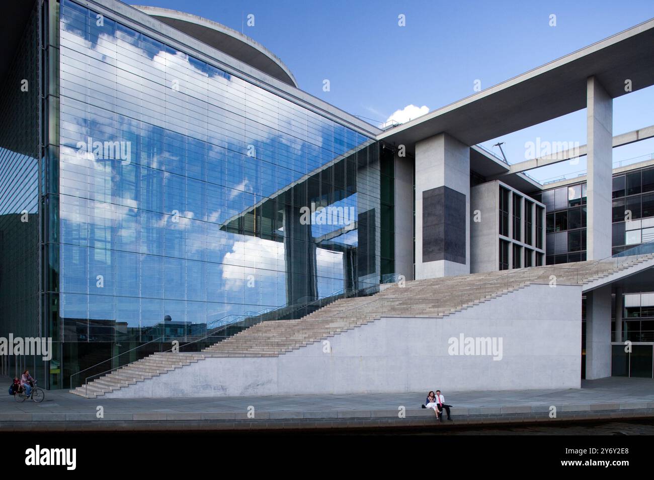 The Marie-Elisabeth-Lüders-Haus stands in Berlin, highlighting ...