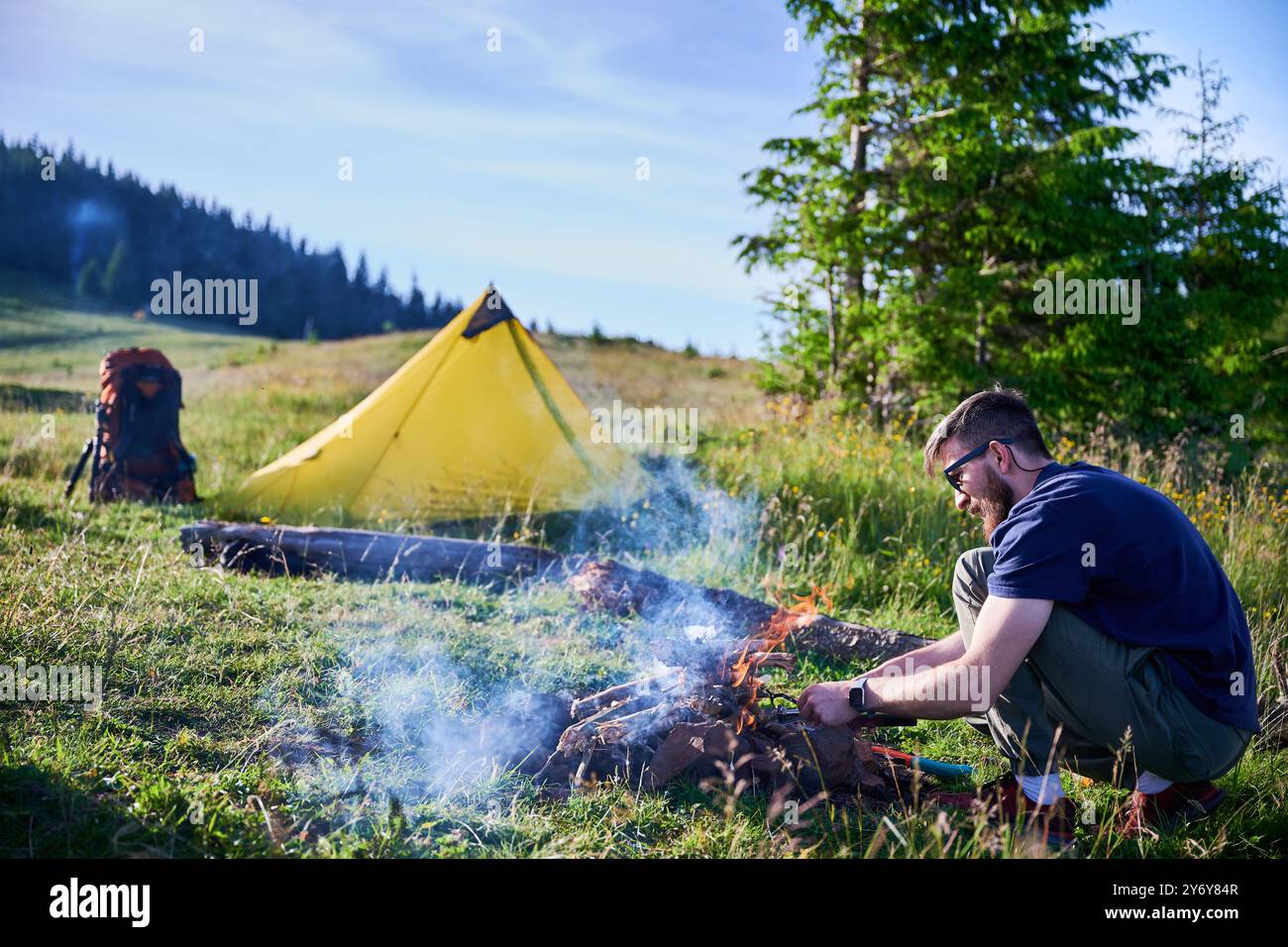 Fire works tent hi-res stock photography and images - Alamy