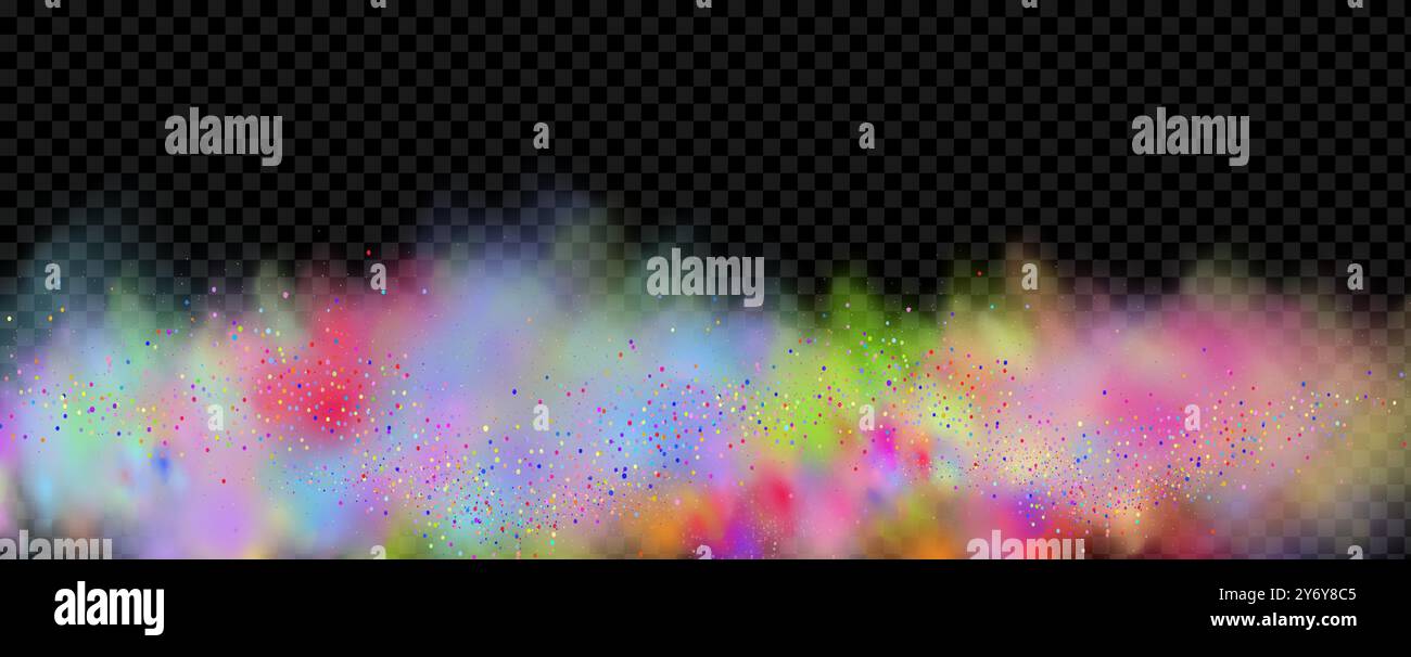 Explosions of color powder.Background of an explosion of colorful smoke ...