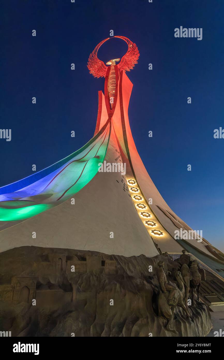 Tashkent, Uzbekistan - April 19, 2023: Memorial of Freedom and ...