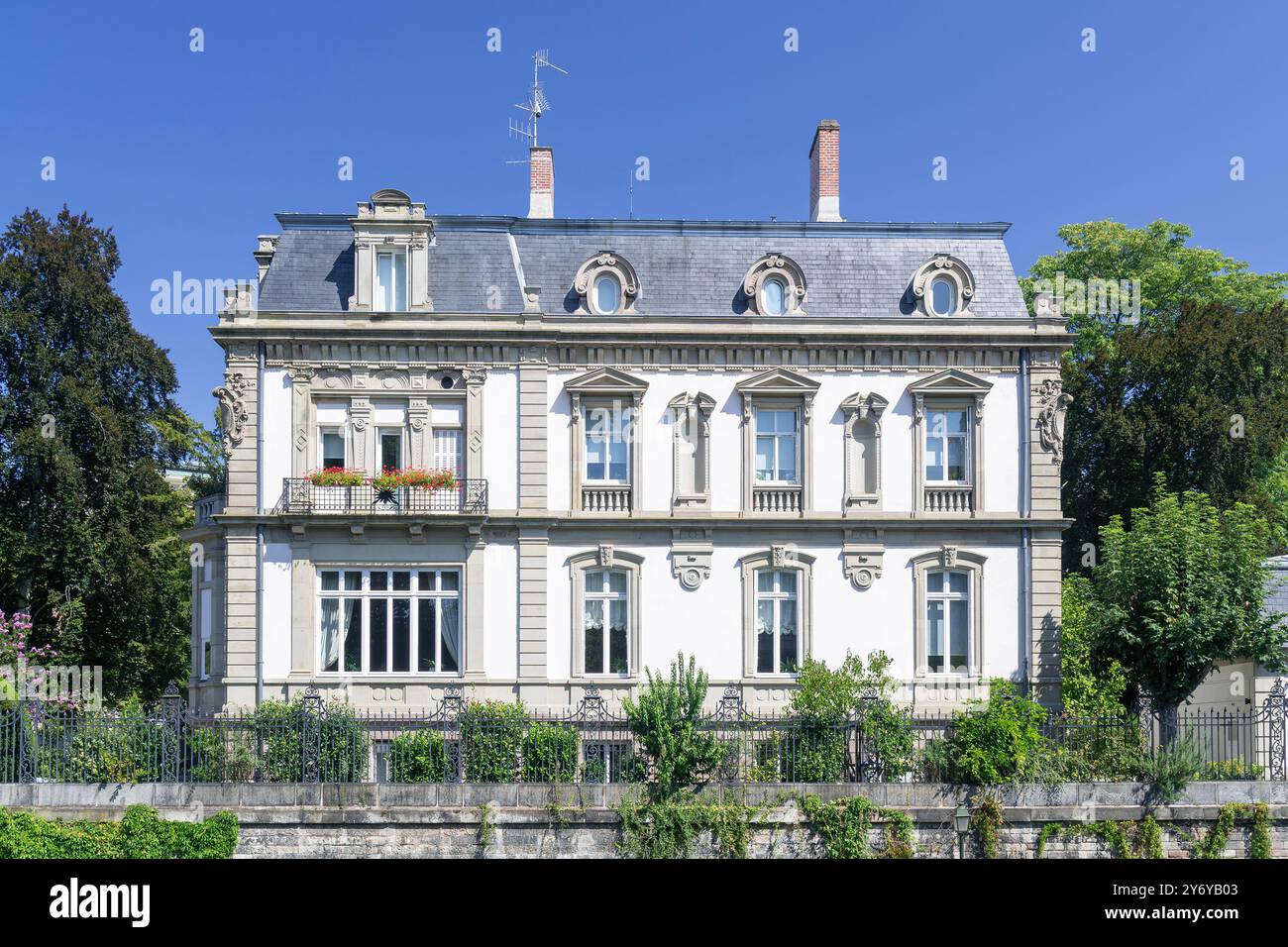 Quai lezay marnesia strasbourg alsace france hi-res stock photography ...