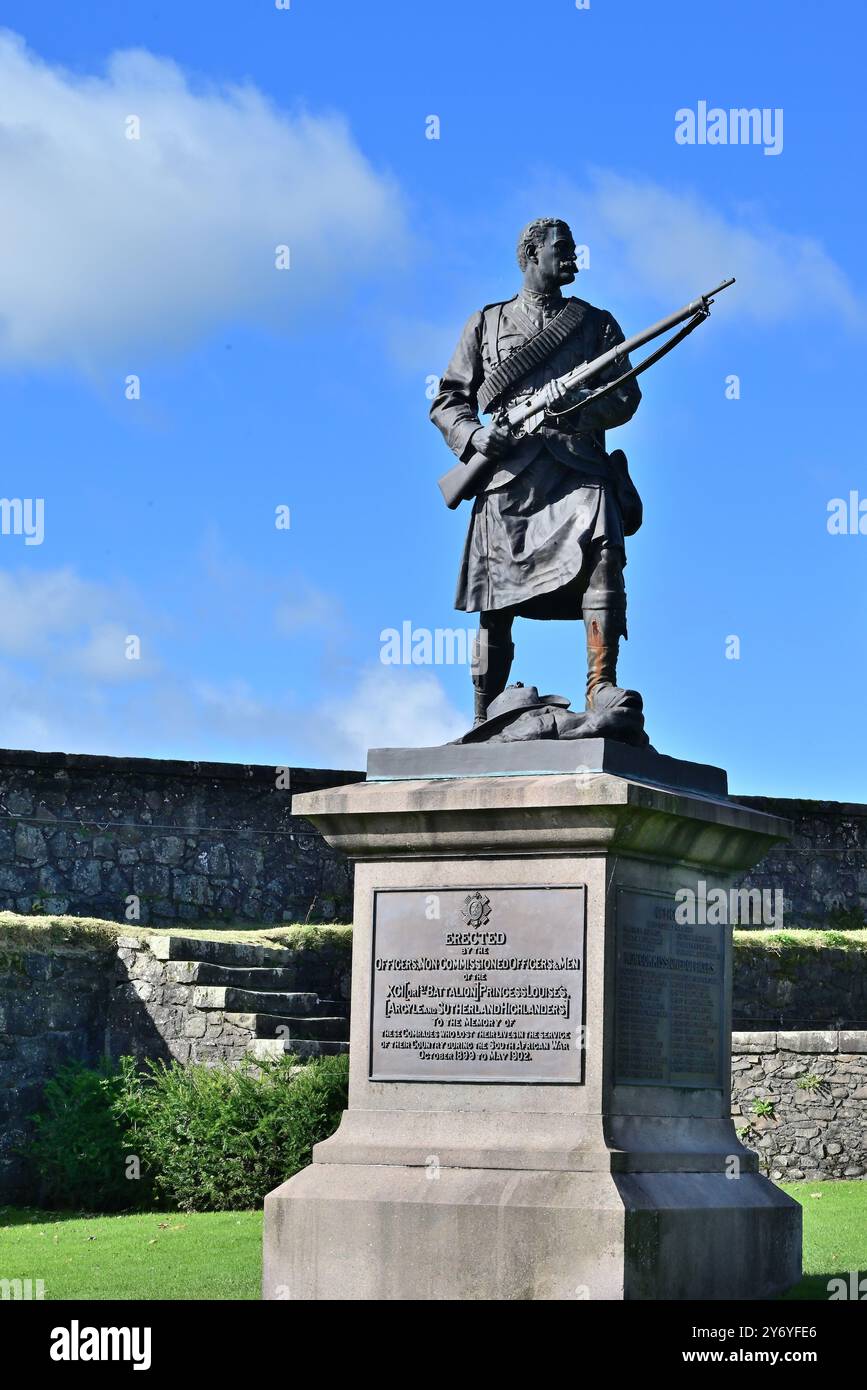 Around Scotland - Boer War Memorial Stock Photo - Alamy