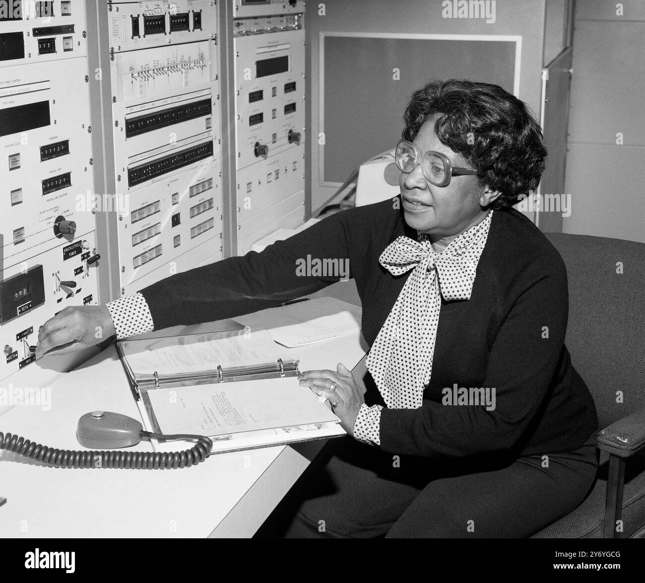 Nasa engineer or astronaut Black and White Stock Photos & Images - Alamy