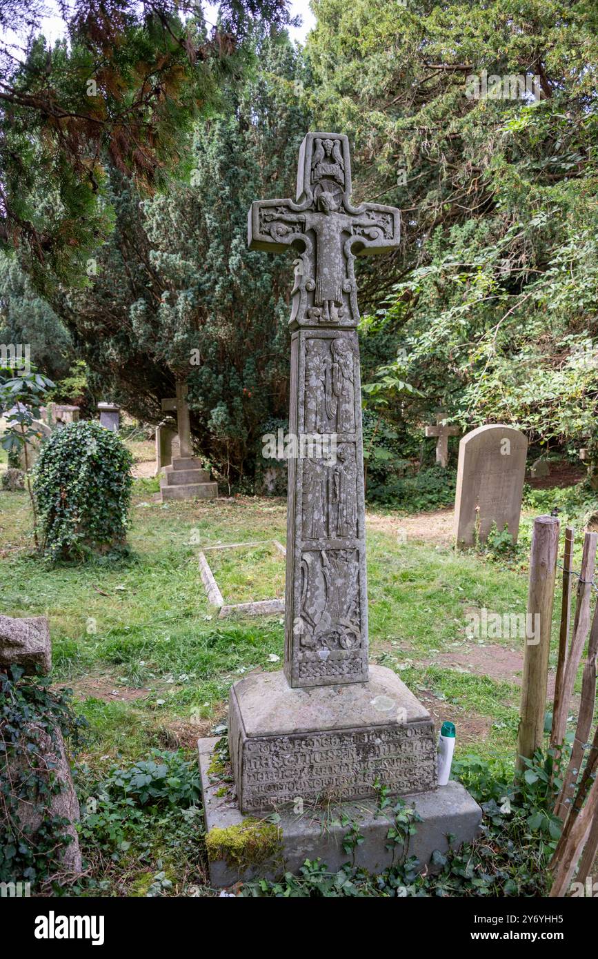 Grave of Rev Hastings Rashdall in Holywell Cemetery, Oxford Stock Photo ...