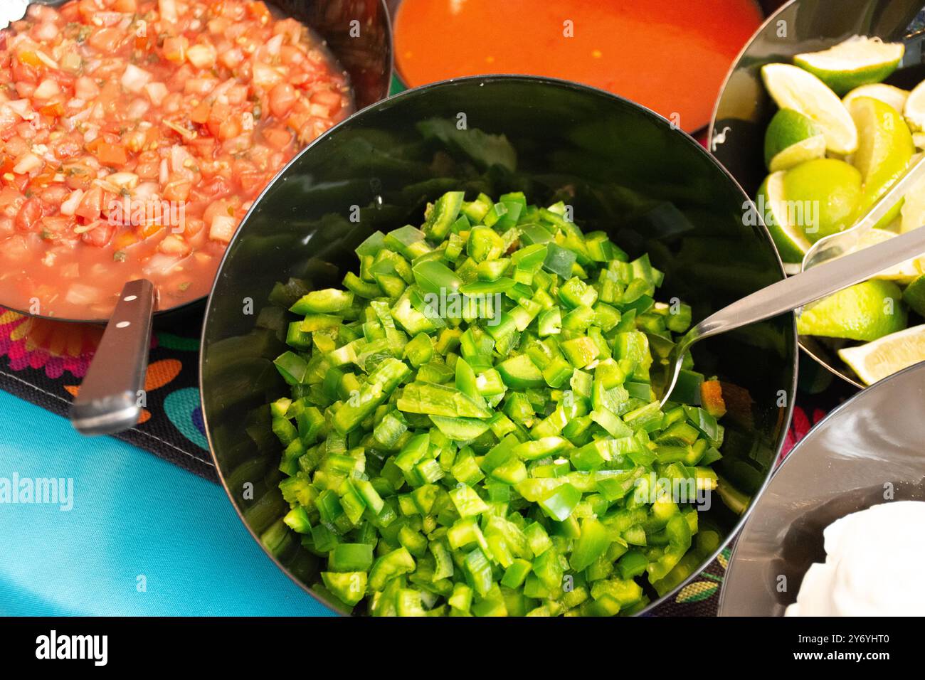 Salsa fiesta mexican hi-res stock photography and images - Alamy