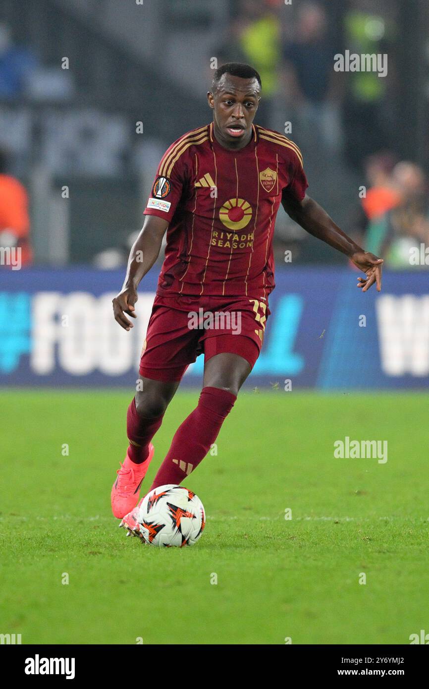 26th Sep 2024, Stadio Olimpico, Roma, Italy; Uefa Europa League ...