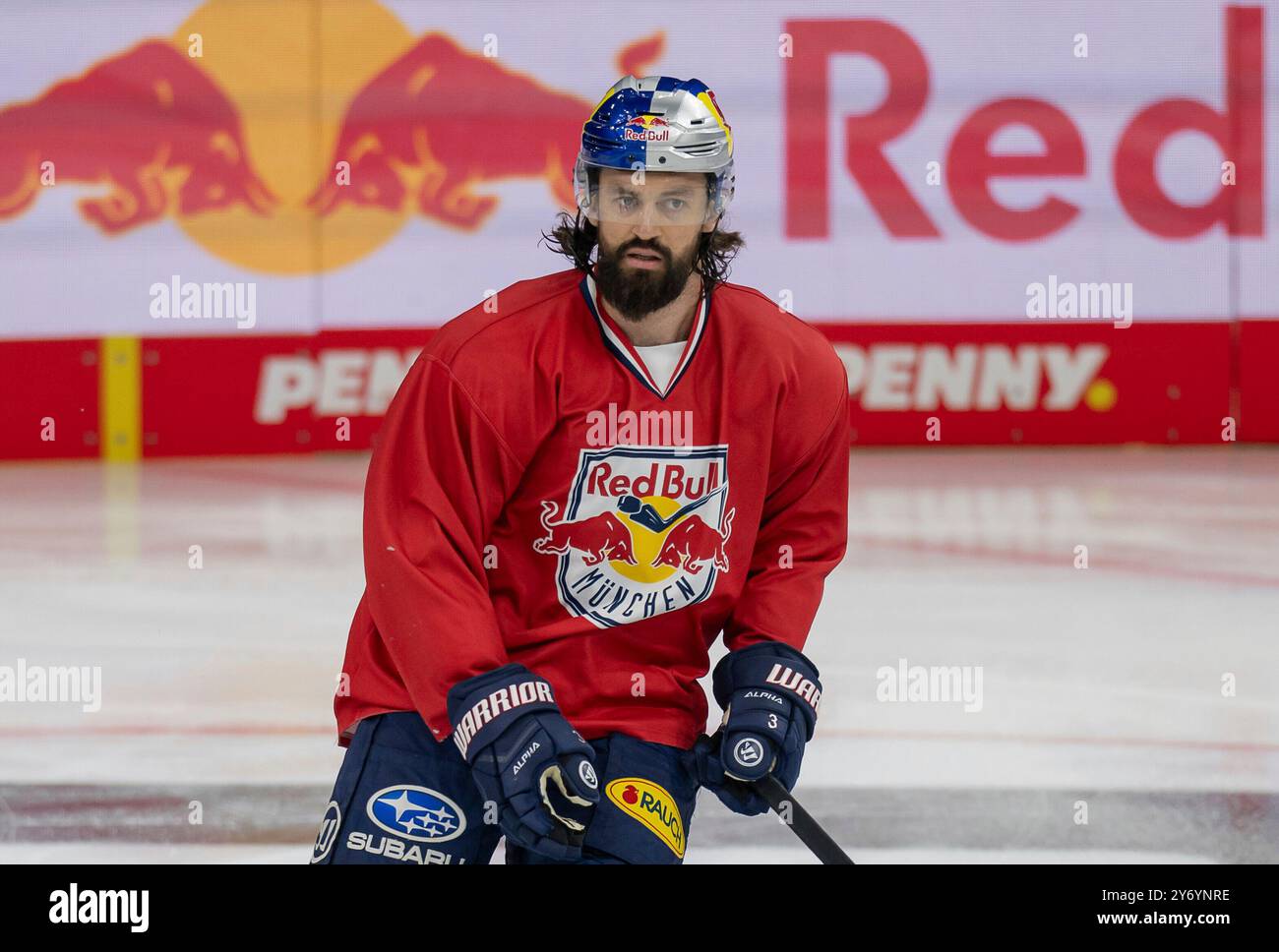 Muenchen, Deutschland. 27th Sep, 2024. Dominik Bittner (EHC Red Bull ...