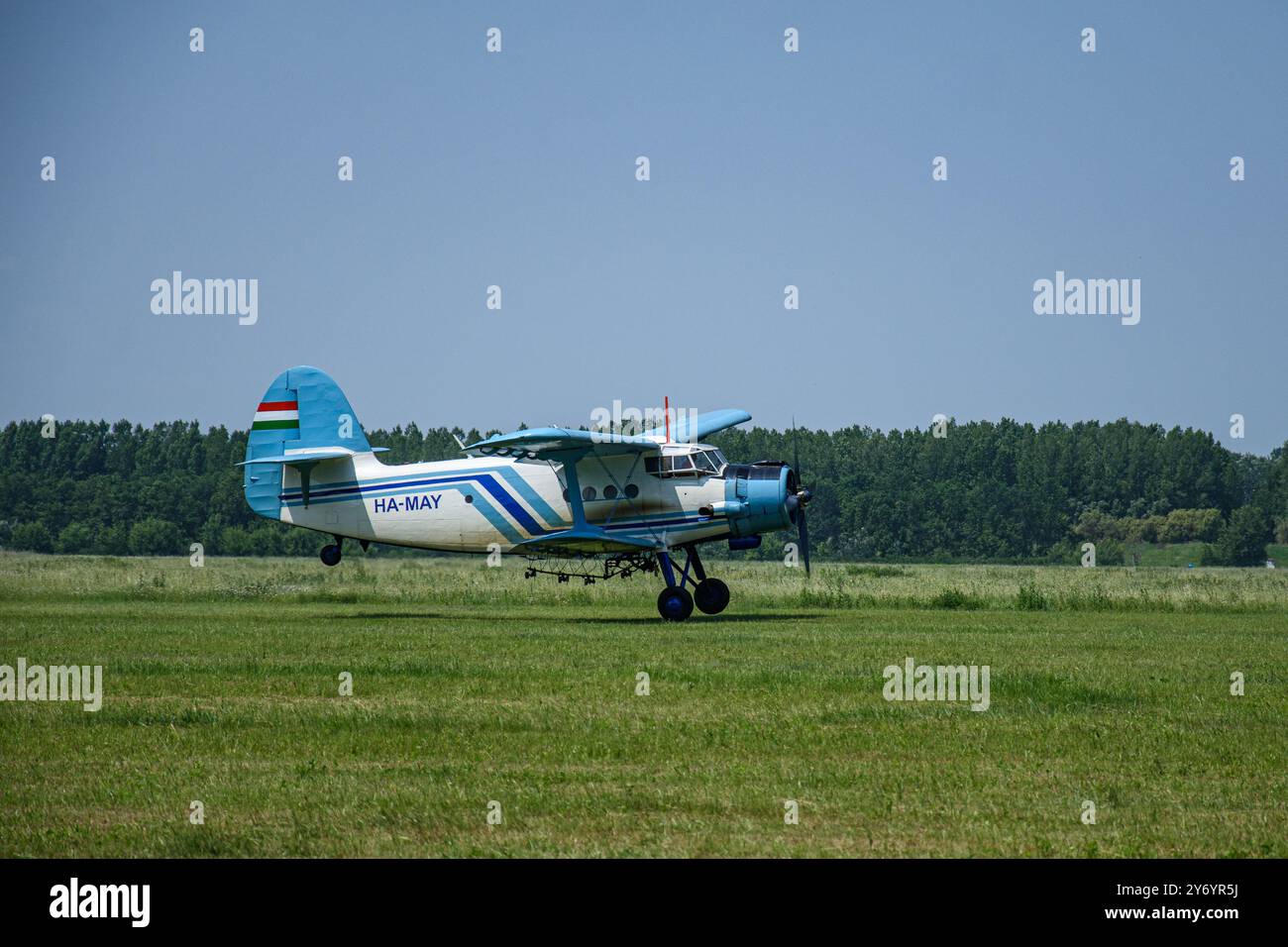 Antonov An-2 at Szolnok Air show, Hungary Stock Photo - Alamy