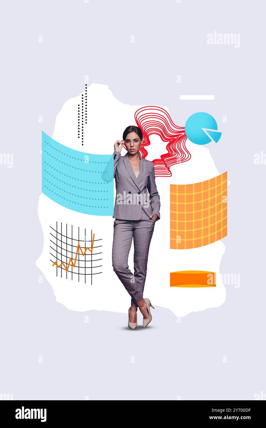 Trend artwork image composite collage of workspace interface project ...