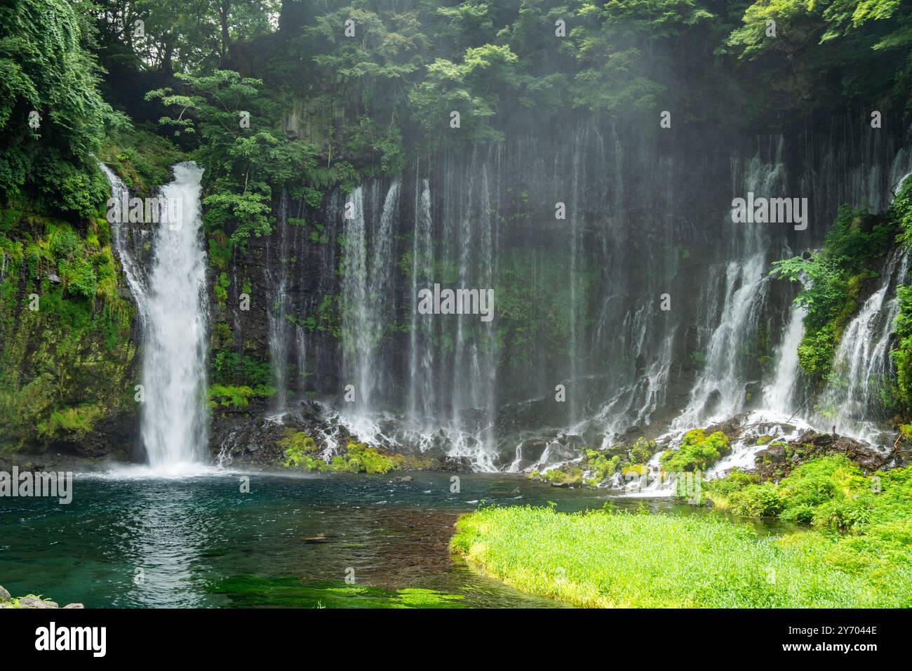 Shiraito Falls, Shiraito no Taki, in Fujinomiya, Shizuoka, Japan Stock ...