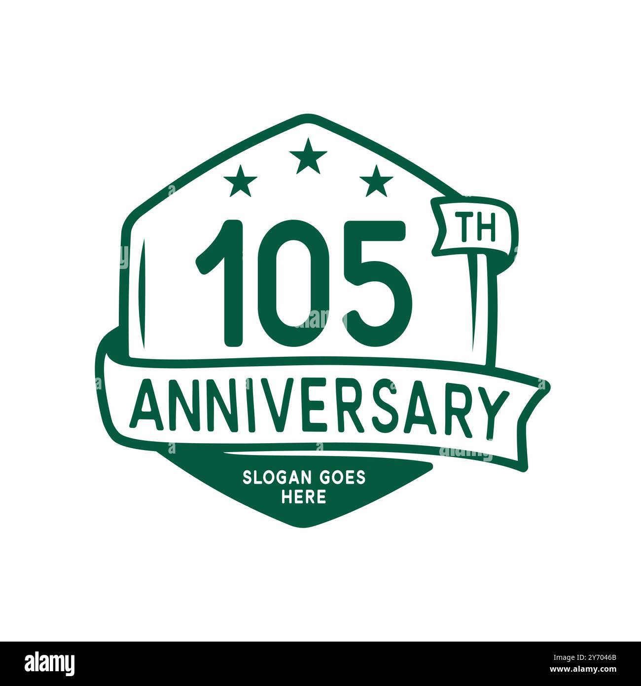 105 years logo Cut Out Stock Images & Pictures - Alamy