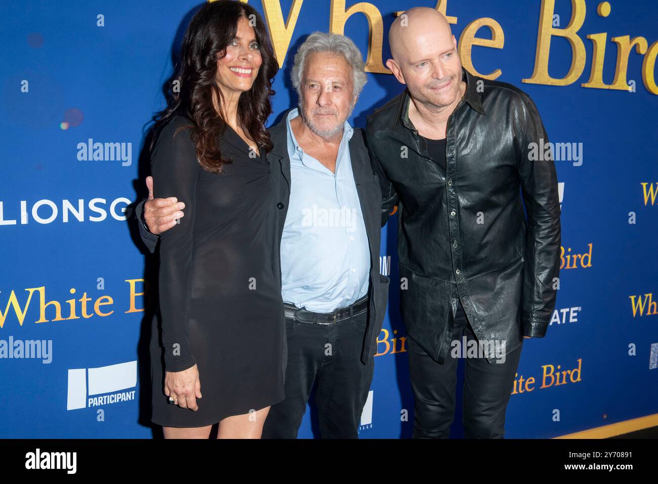 (L-R) Renée Wolfe, Dustin Hoffman and Marc Forster attend the Lionsgate ...