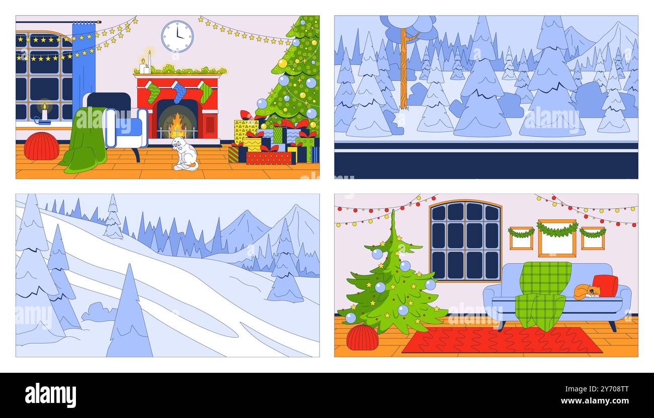 Cozy winter pack Cut Out Stock Images & Pictures - Alamy