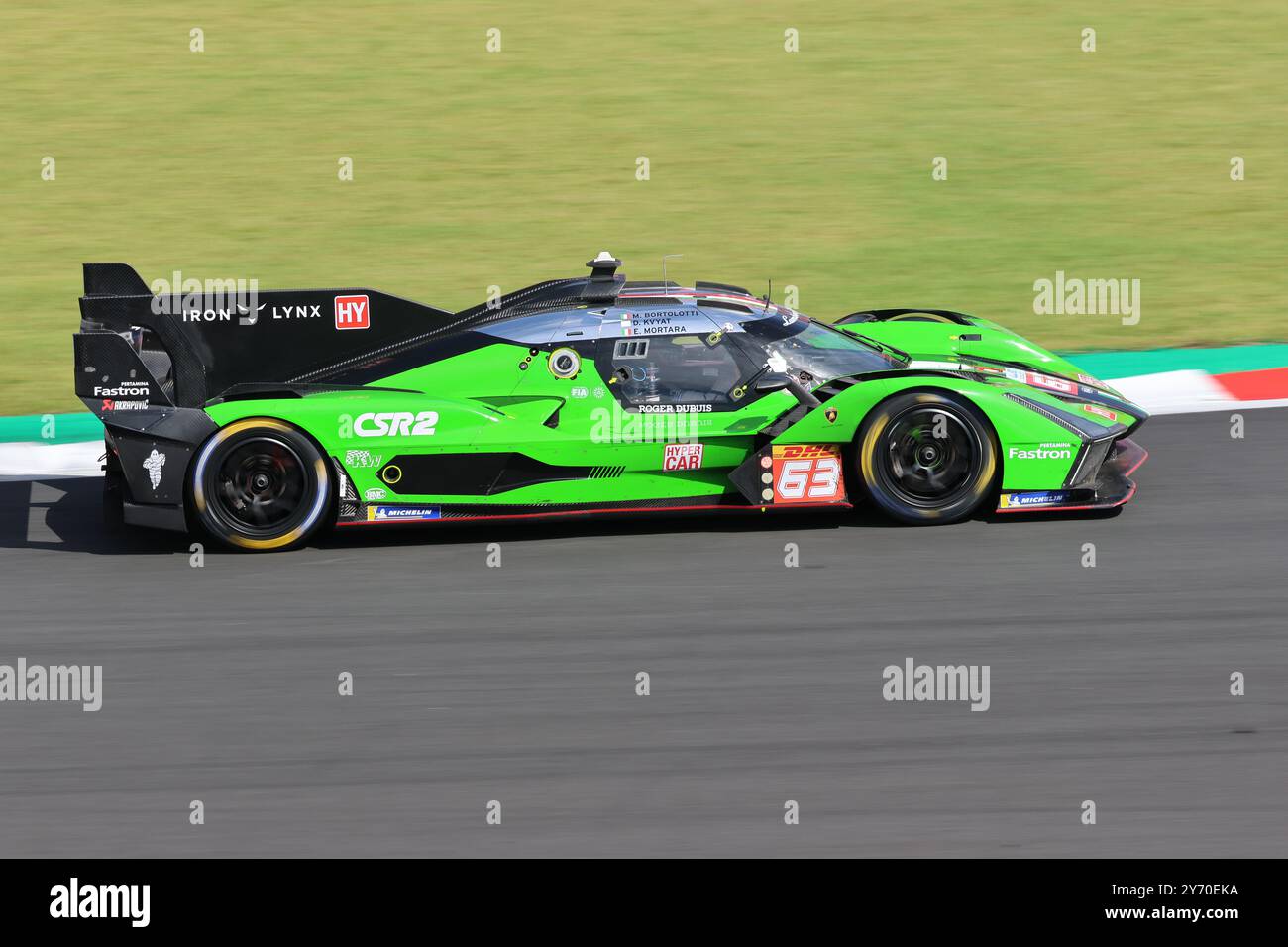 Lamborghini Iron Lynx car 63 Mirko Bortolotti Edoarda Mortara and ...