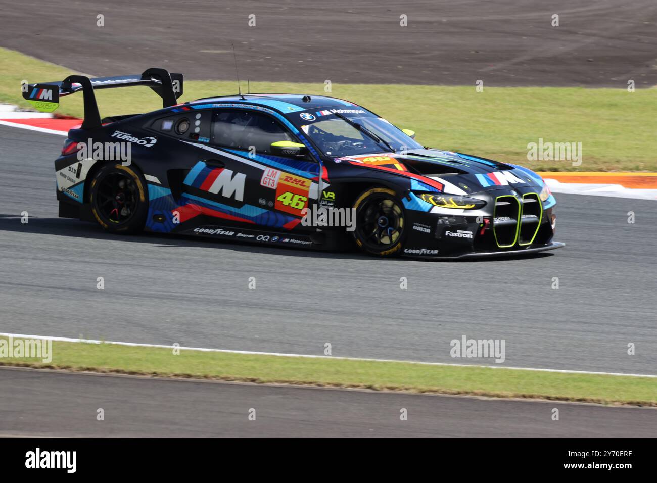 Team WRT BMW Ahmad Al Harty of Oman Valentino Rossi and Maxime Martin ...