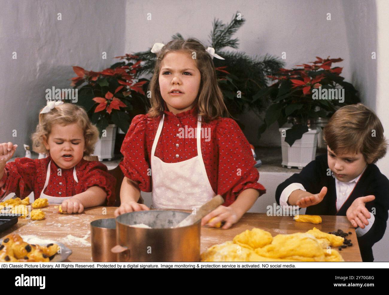 Crown princess Victoria of Sweden. Pictured with her sister princess ...