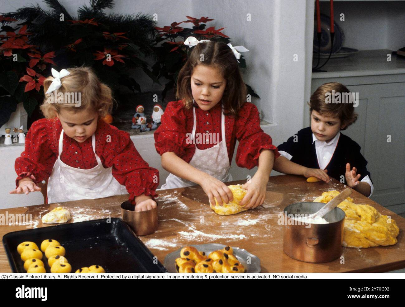 Crown princess Victoria of Sweden. Pictured with her sister princess ...