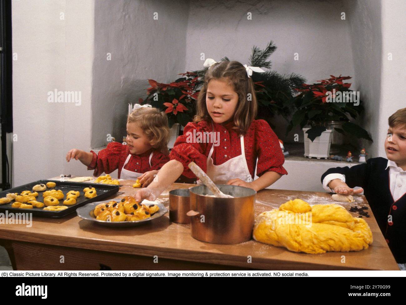 Crown princess Victoria of Sweden. Pictured with her sister princess ...