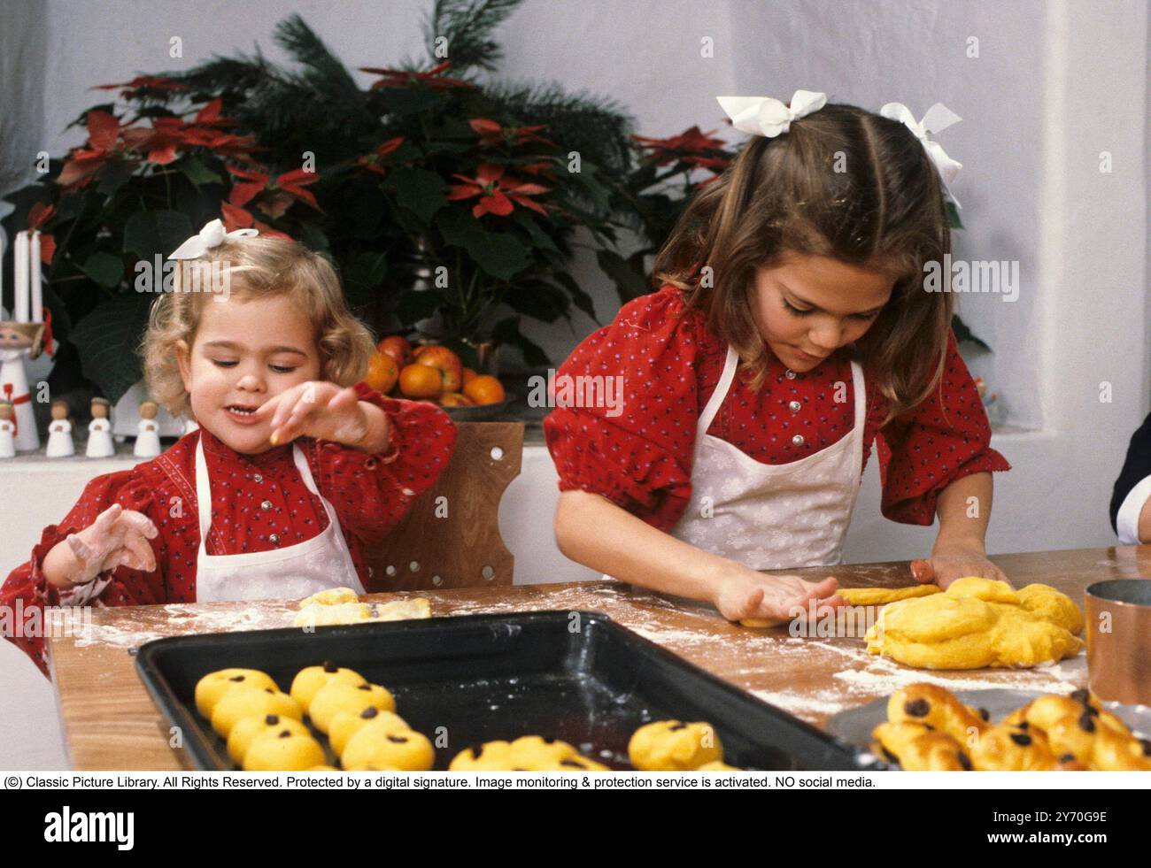 Crown princess Victoria of Sweden. Pictured with her sister princess ...