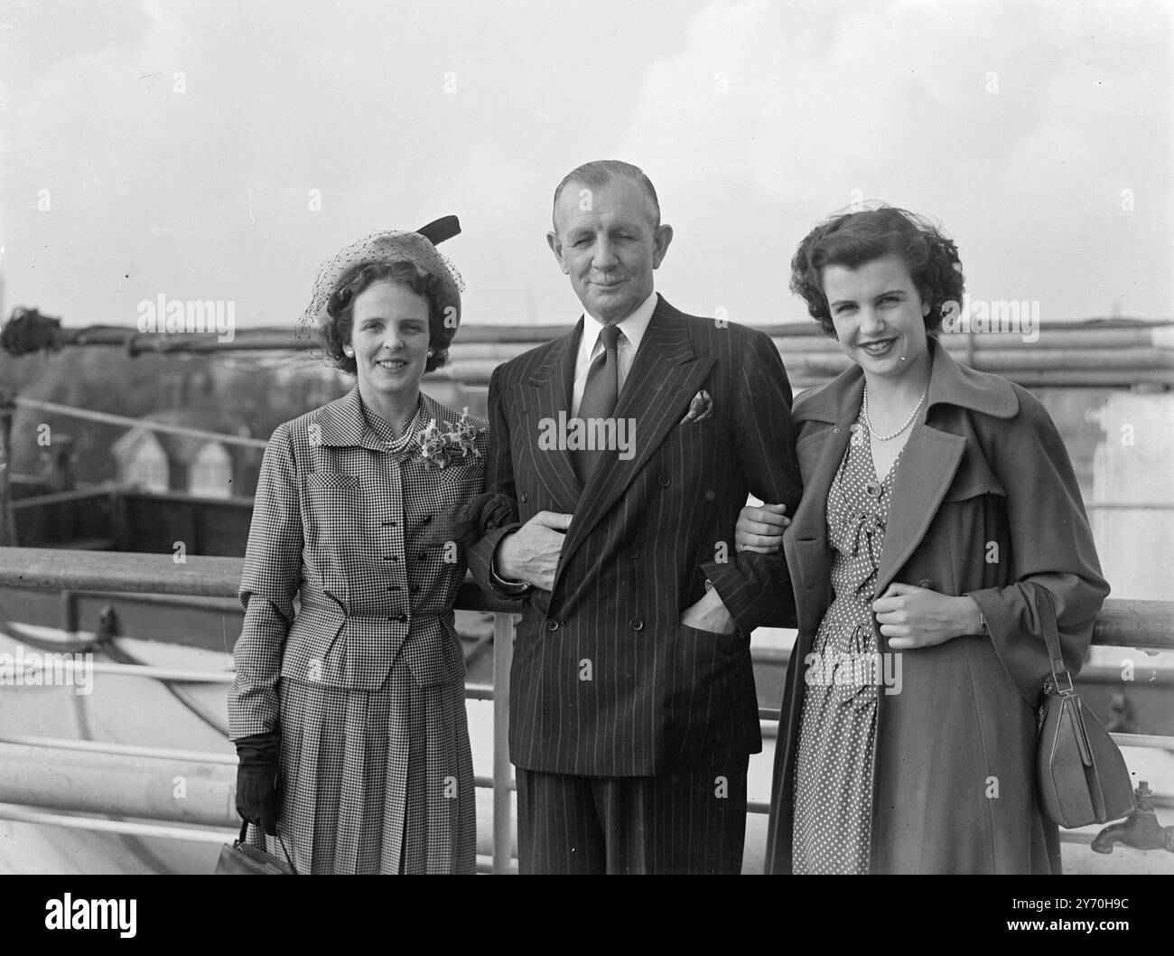 VICTORIA'S NEW GOVERNOR LEAVES General Sir Dallas Brooks , 53 , affable ...