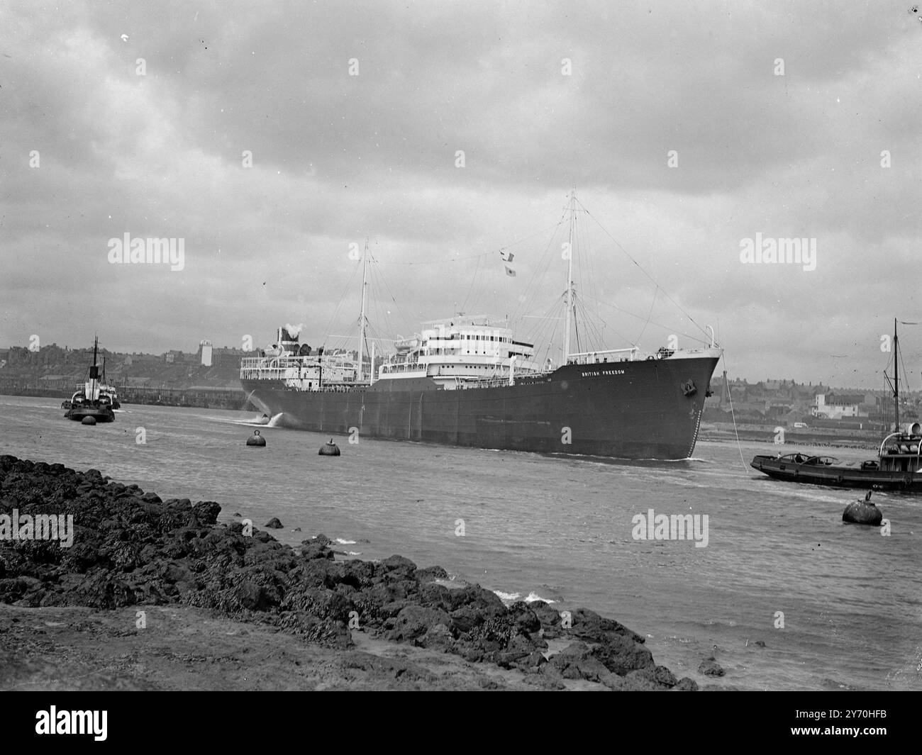 '' British Freedom '' built by Swan Hunter and Wigham Richardson 16,000 ...