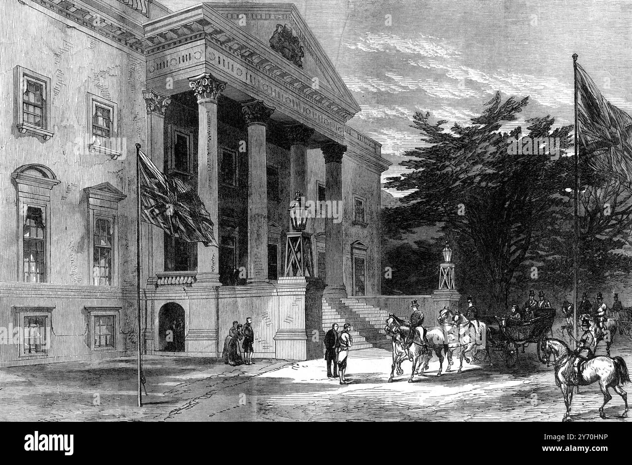 Royal wedding of Princess Louise and John Campbell , Marquis of Lorne ...