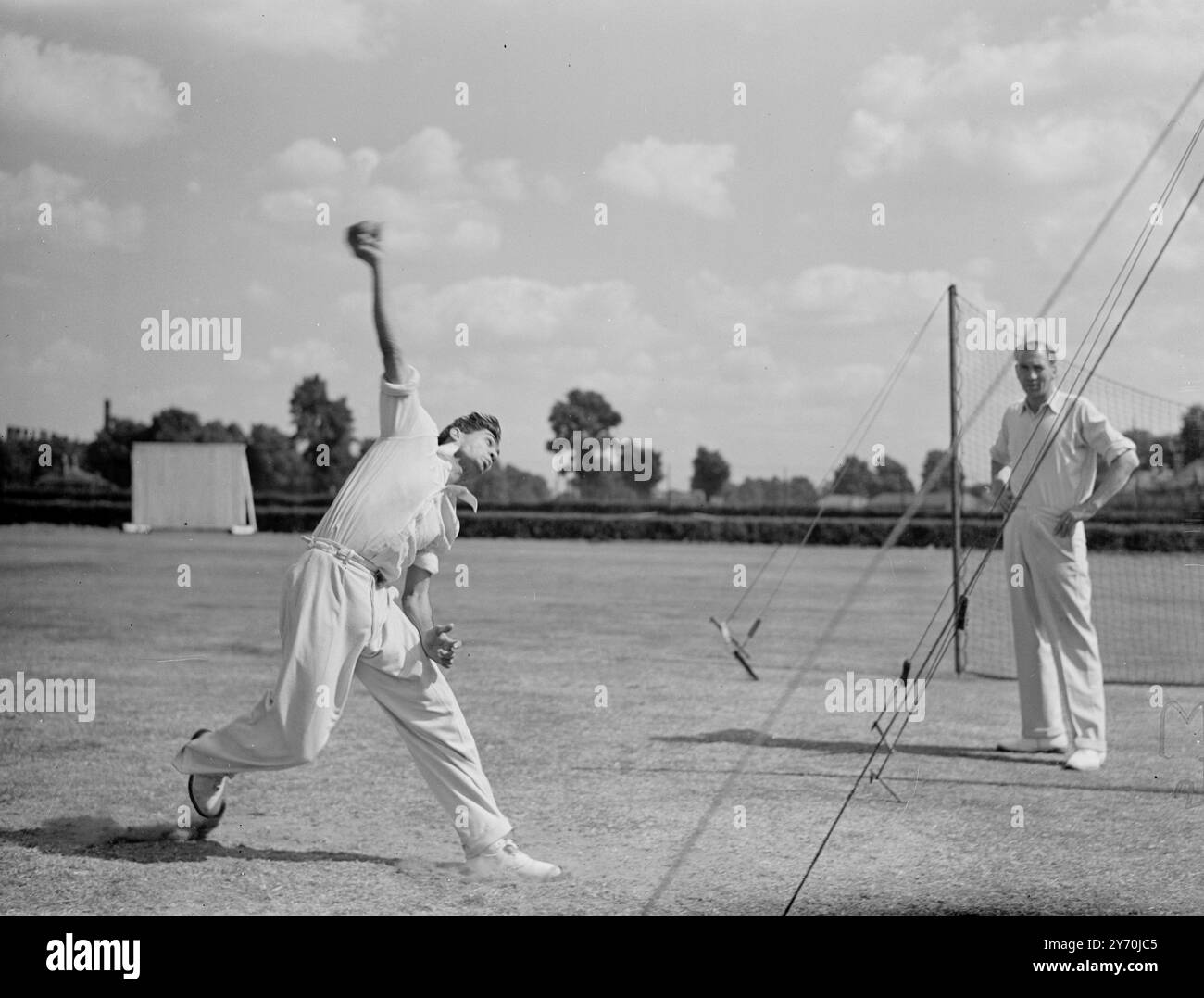 FAST BOWLER IN THE MAKING D.G. PHADKAR , the young Indian all round ...