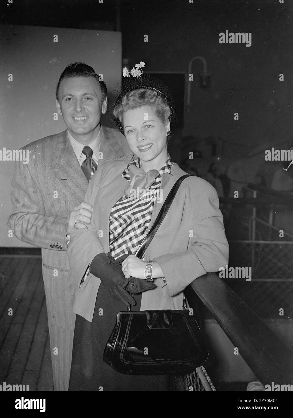 ALLAN JONES IS HERE AGAIN Optimistic smiles worn by ALLAN JONES , Welsh ...