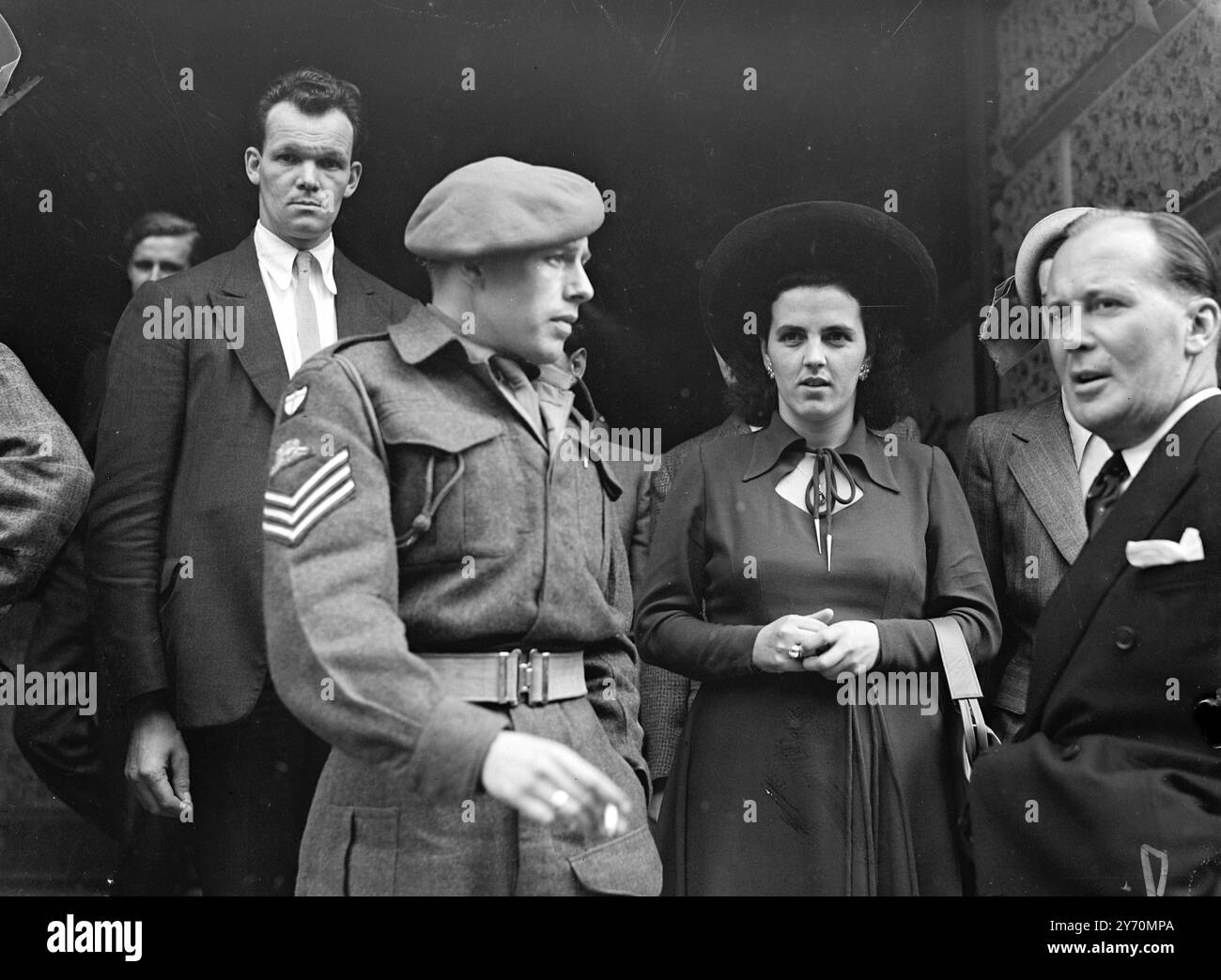AUSTRIAN GIRL WITNESS AT TRIAL OF WRAC PRIVATE ERIKA KRASSNIG ...