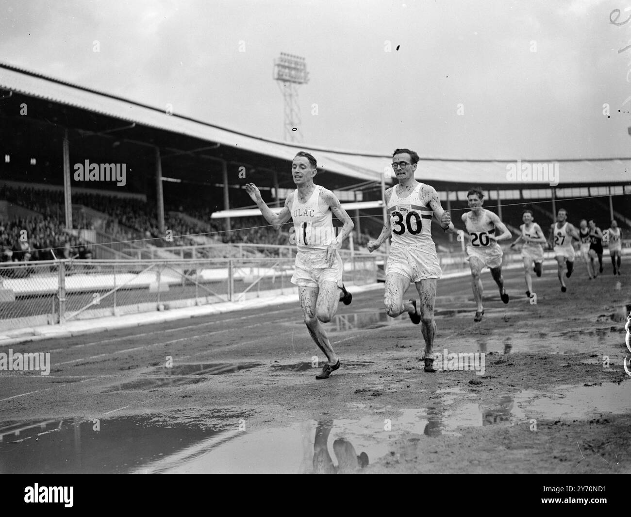 MUD-SPATTERED A.A.A. VOCTORY H.J. PARLETTT ( Dorking St . Paul's ...