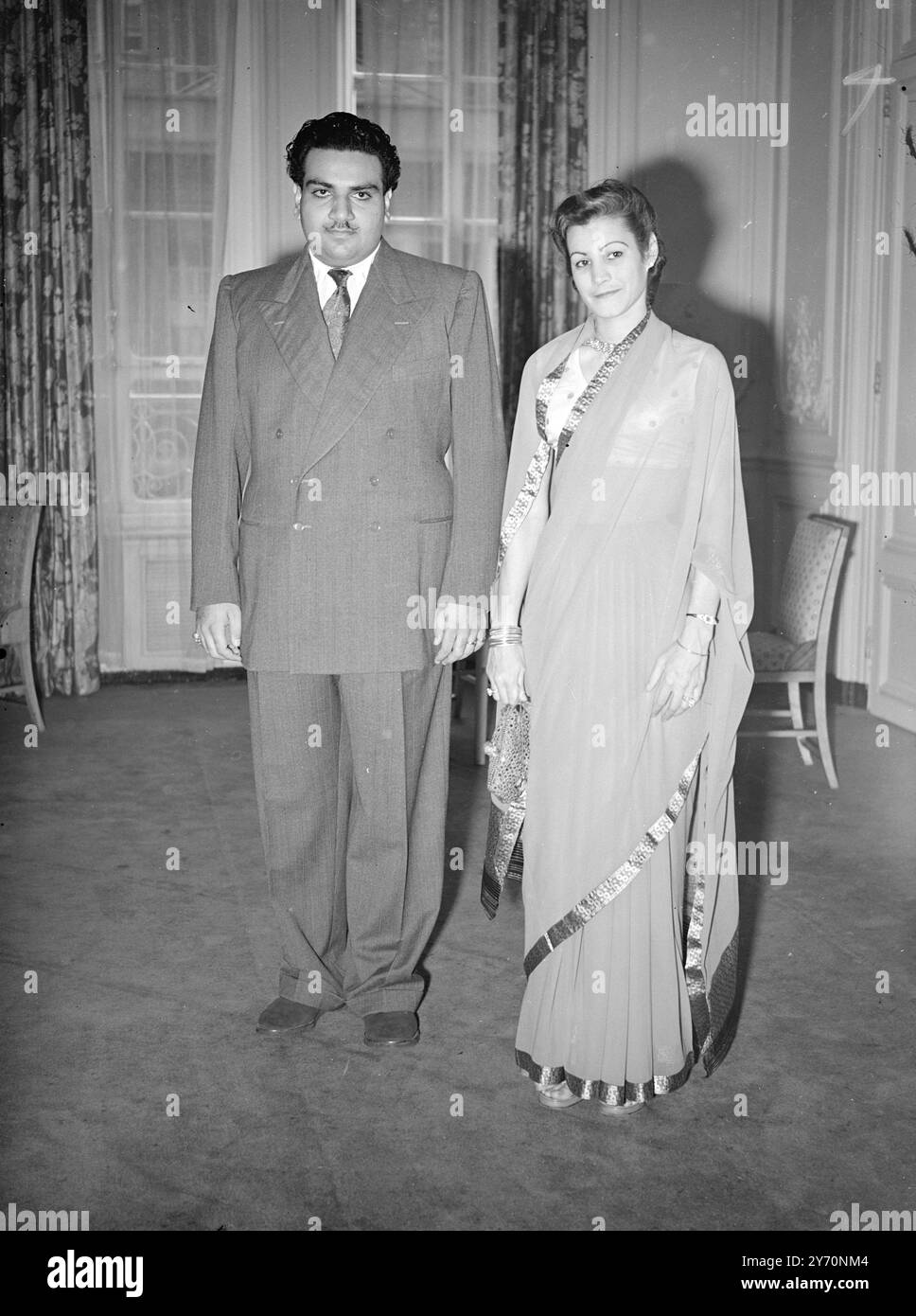 MAHARANEE AND MAHARAJAH IN LONDON Sundra Devi , who was once Nurse ...