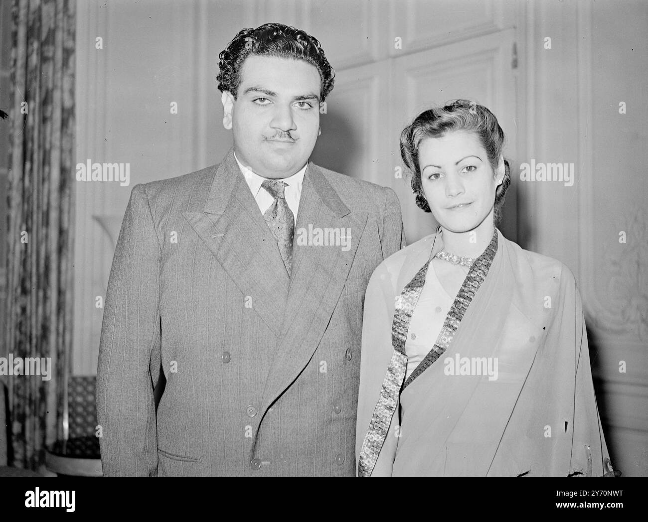 MAHARANEE AND MAHARAJAH IN LONDON Sundra Devi , who was once Nurse ...