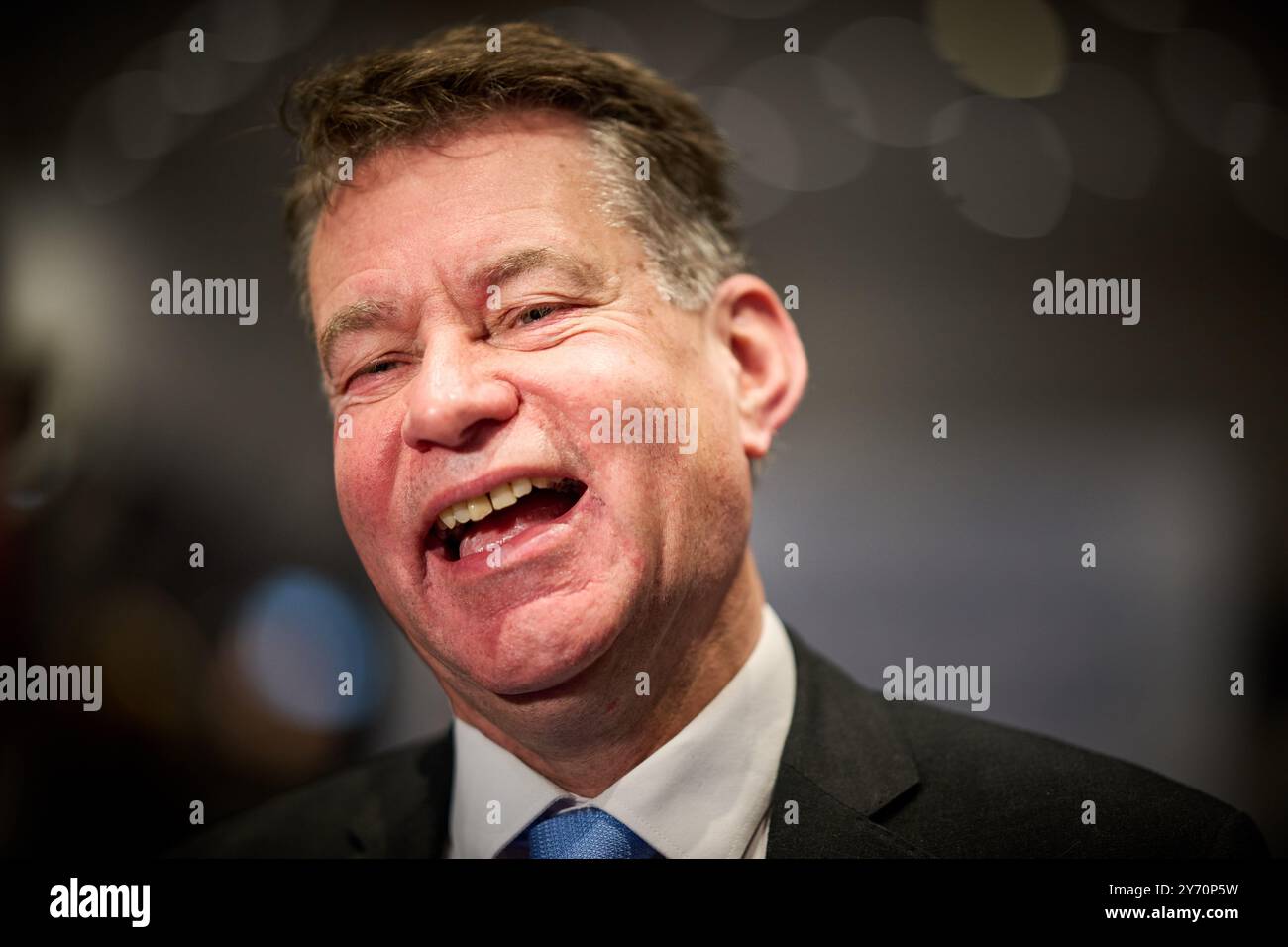 Edinburgh Scotland, UK 27 September 2024. Murdo Fraser at the Radisson ...