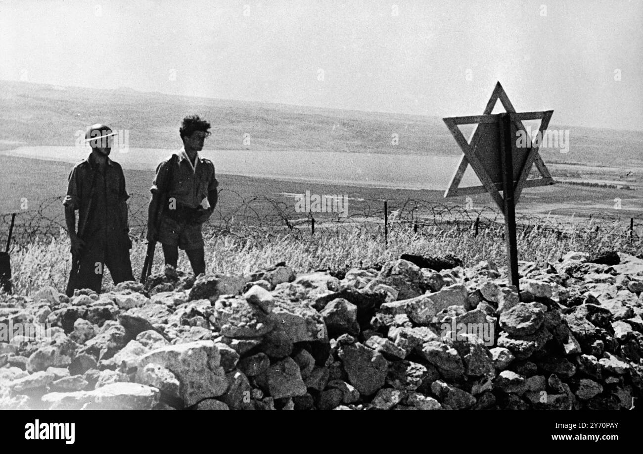 Fortress Nebi Yusha in Jewish hands , conquest of the strategically ...