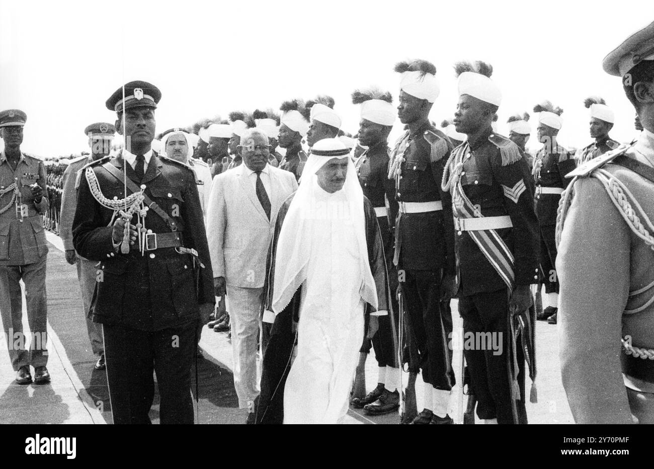 Khartoum , Sudan Guard of honour for Crown Prince Followed by President ...