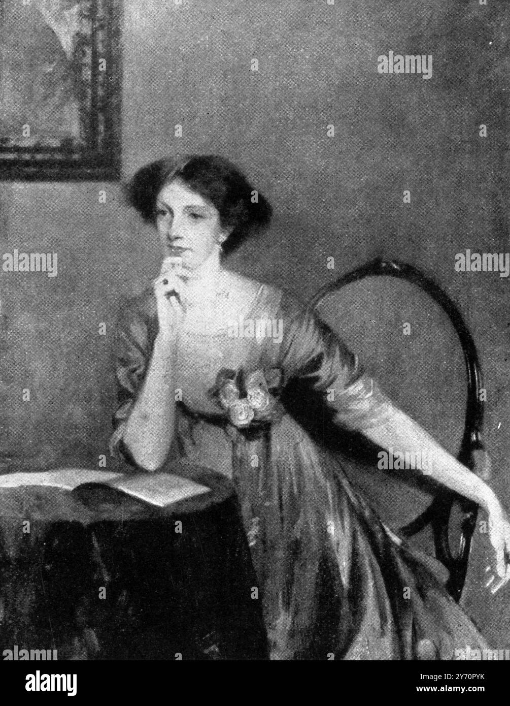 The Lady Margaret Sackville by the artist George Henry ARA as appeared ...